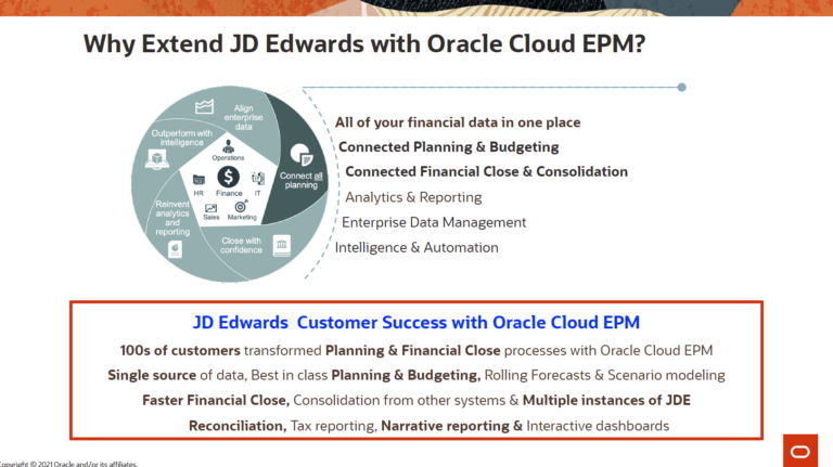 Improve Financial & Operational Performance with JDE EPM