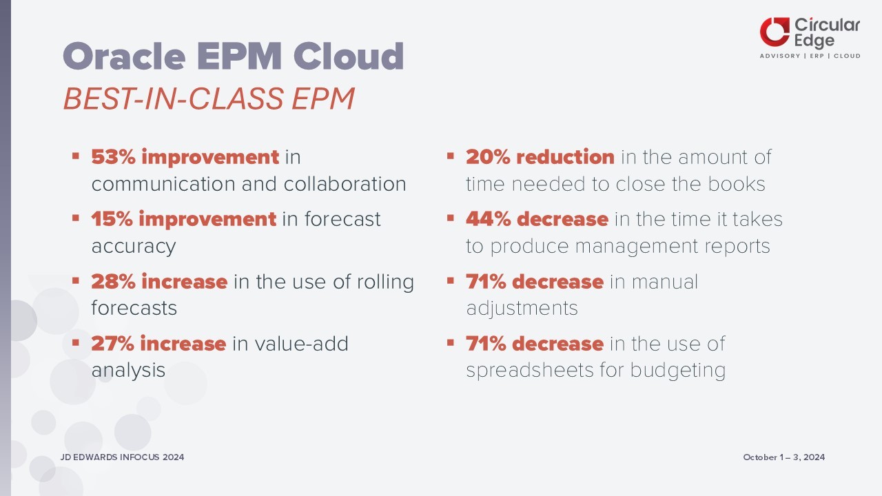 JD Edwards InFocus 2024 Recap & Highlights